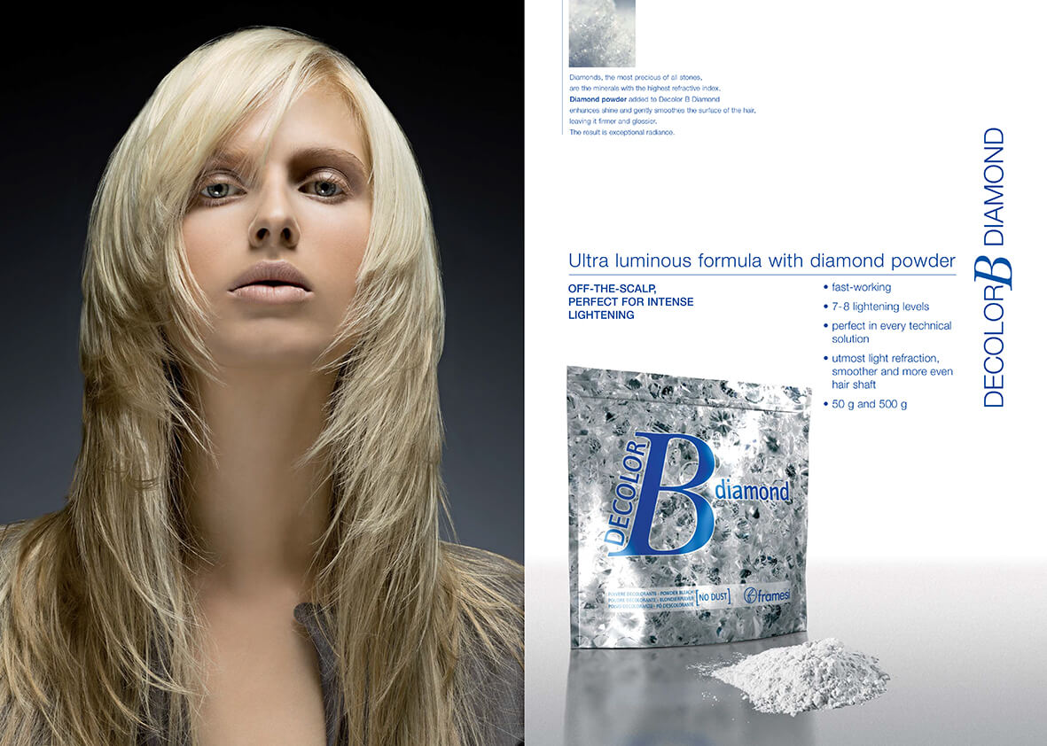 喜徠化粧品股份有限公司 » 商品 » 晶鑽漂粉Decolor B DIAMOND